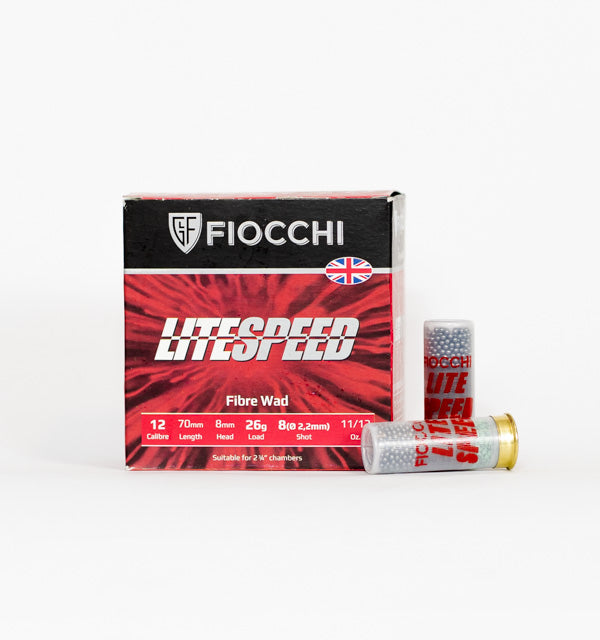Fiocchi Litespeed 12Ga 26G 8 Fibre Wad