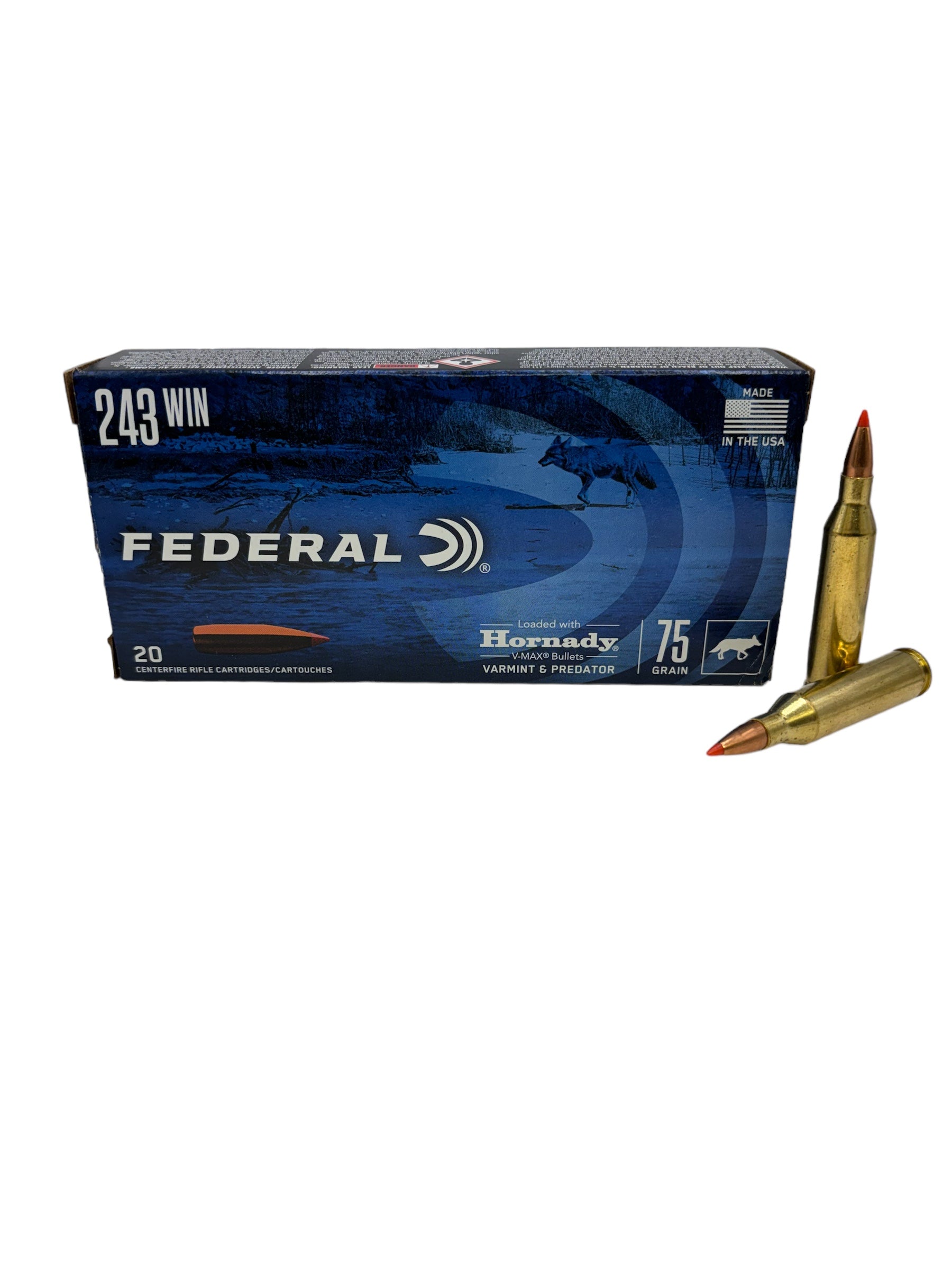 Federal .243 75GR V-Max