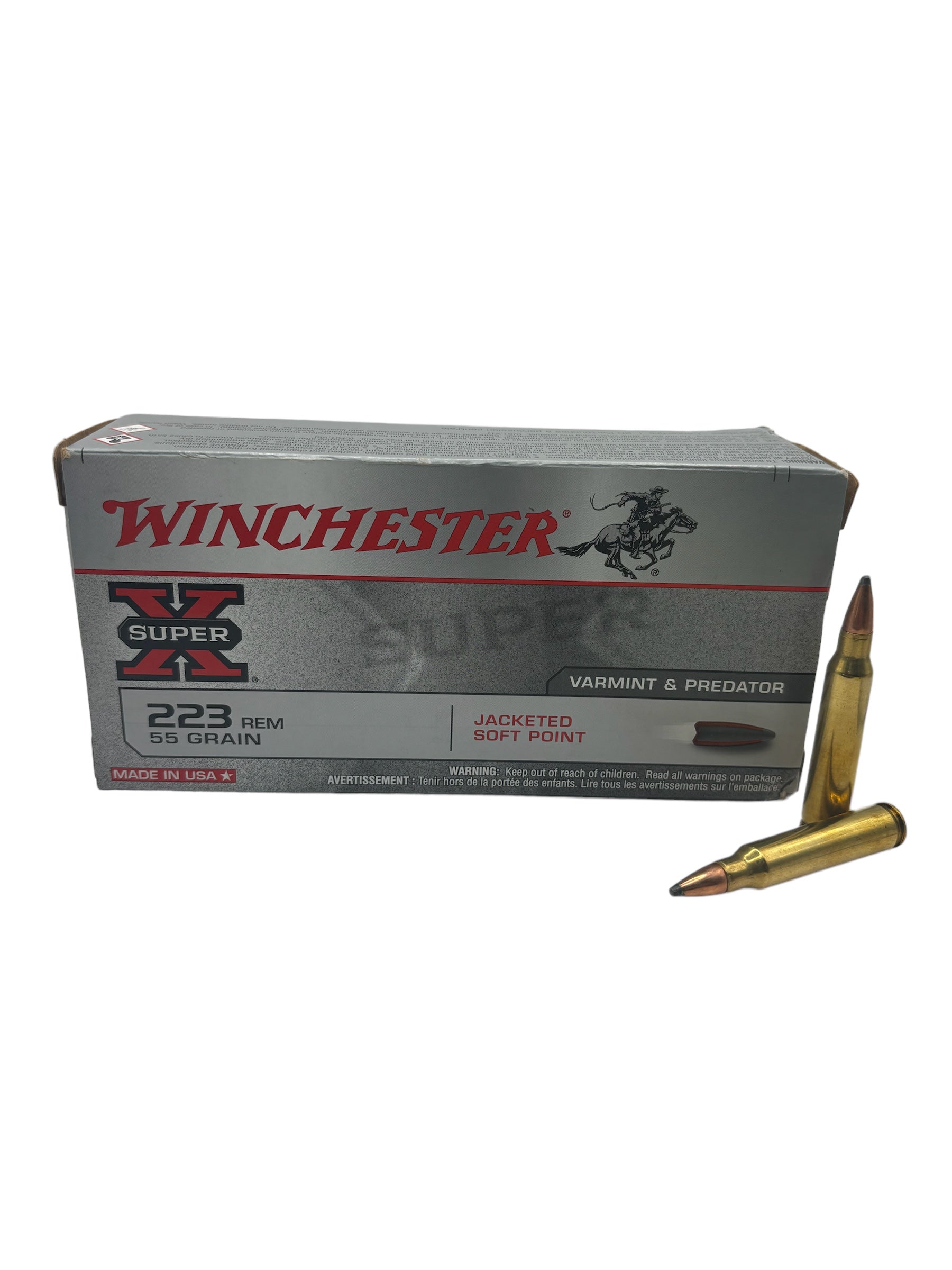 Winchester SuperX .223 55GR Soft Point